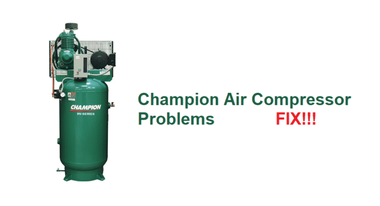3 Common Champion Air Compressor Problems (Troubleshooting ...